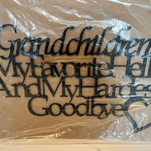 Art | New Hand Crafted Wood Word Wall Art Sign | Poshmark